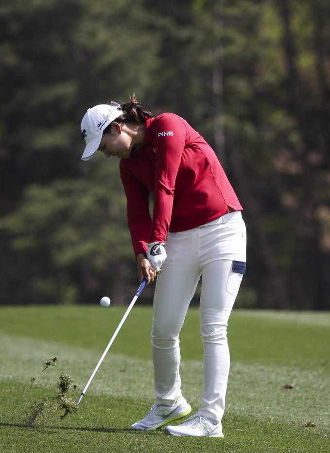 전인지, KLPGA 투어 KG·이데일리 오픈 이틀째 단독선두