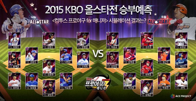 컴프야 시즌3 'KBO 올스타' 시뮬레이션…나눔팀 승리
