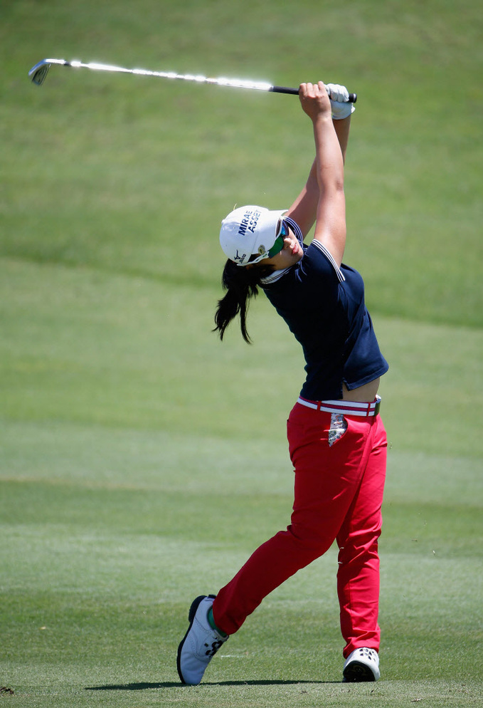 김세영, LPGA 투어 블루 베이 LPGA 둘째 날 단독 선두로 올라