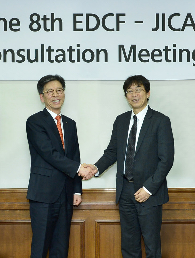 한·일 원조기관, 한일전 앞두고 여의도에서 만난 사연