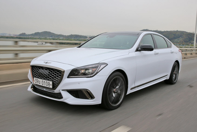 제네시스 ‘G80 스포츠’ 북미 최초 공개 - 브릿지경제