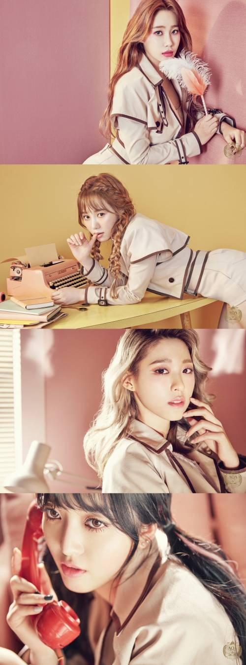 AOA, 일곱 멤버들의 2色 매력 공개...더블 타이틀 콘셉트 ‘한눈에’