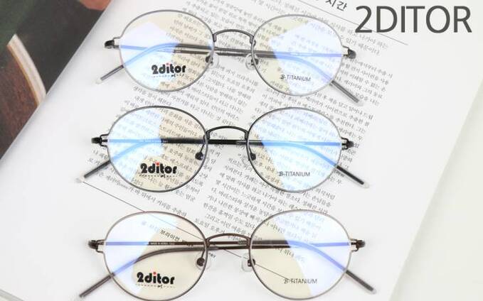 쇼핑몰 2DITOR 안경, 공기처럼 가벼운 6gram 에이티타늄 안경테 선보여
