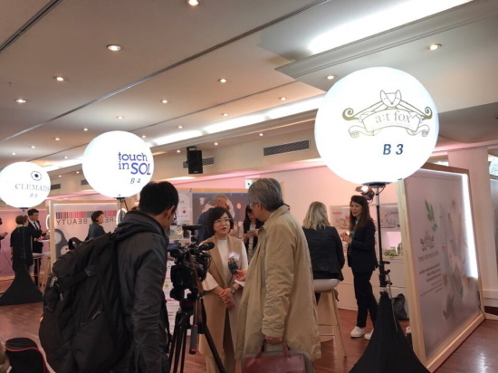 에이티폭스(A;T FOX), 프랑스 파리서 개최된 ‘KOTRA K뷰티 in 유럽’ 참가