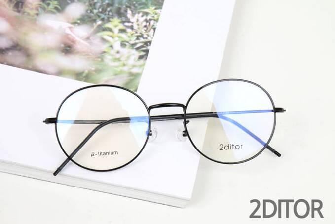 쇼핑몰 2DITOR 안경테, 2~4만원대 가벼운 에어(AIR)동글이 티타늄 안경테 신제품 판매 진행 - 브릿지경제