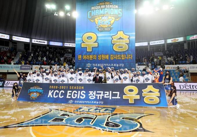 [포토] 우승한 KCC